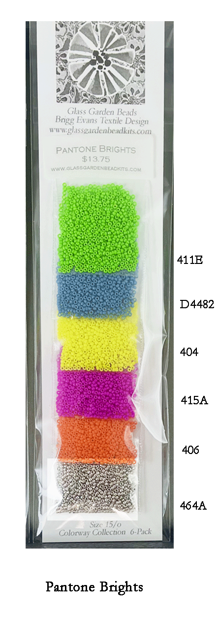 15o Seed Bead Colorway Packets (*) – Glass Garden Beads