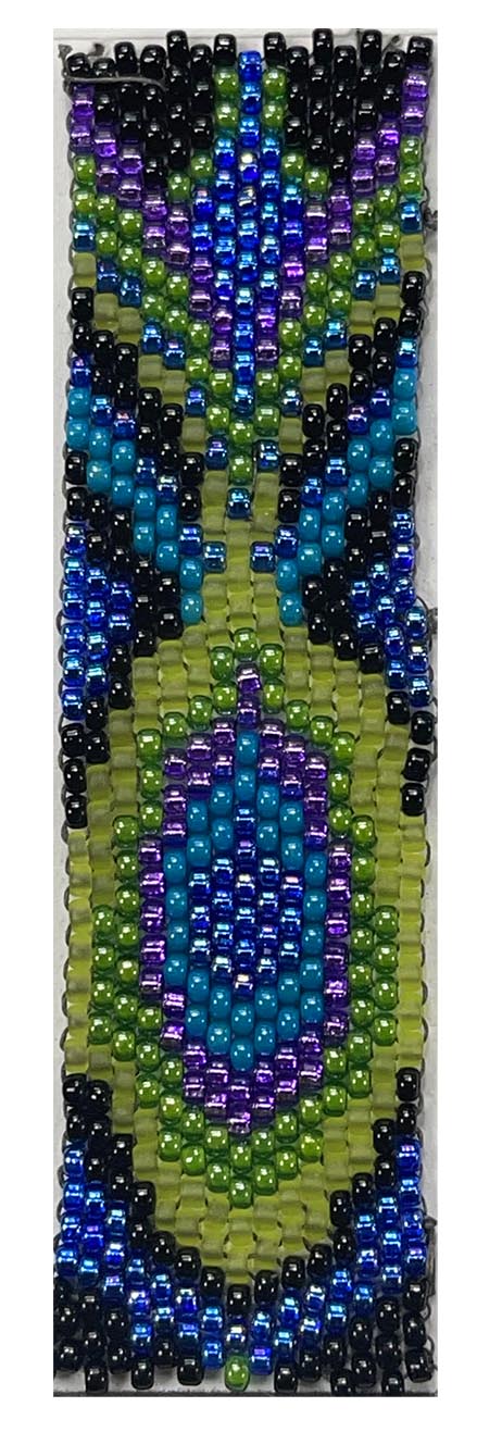 Peacock Pattern – Glass Garden Beads Collective, PLLC